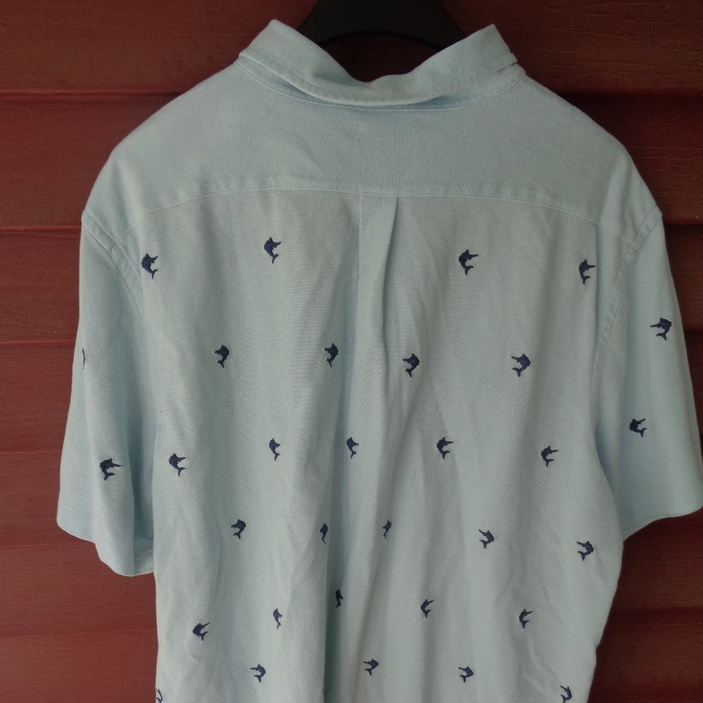 Men's Ralph Lauren Marlin Fish Polo Shirt - Xxl - Gem